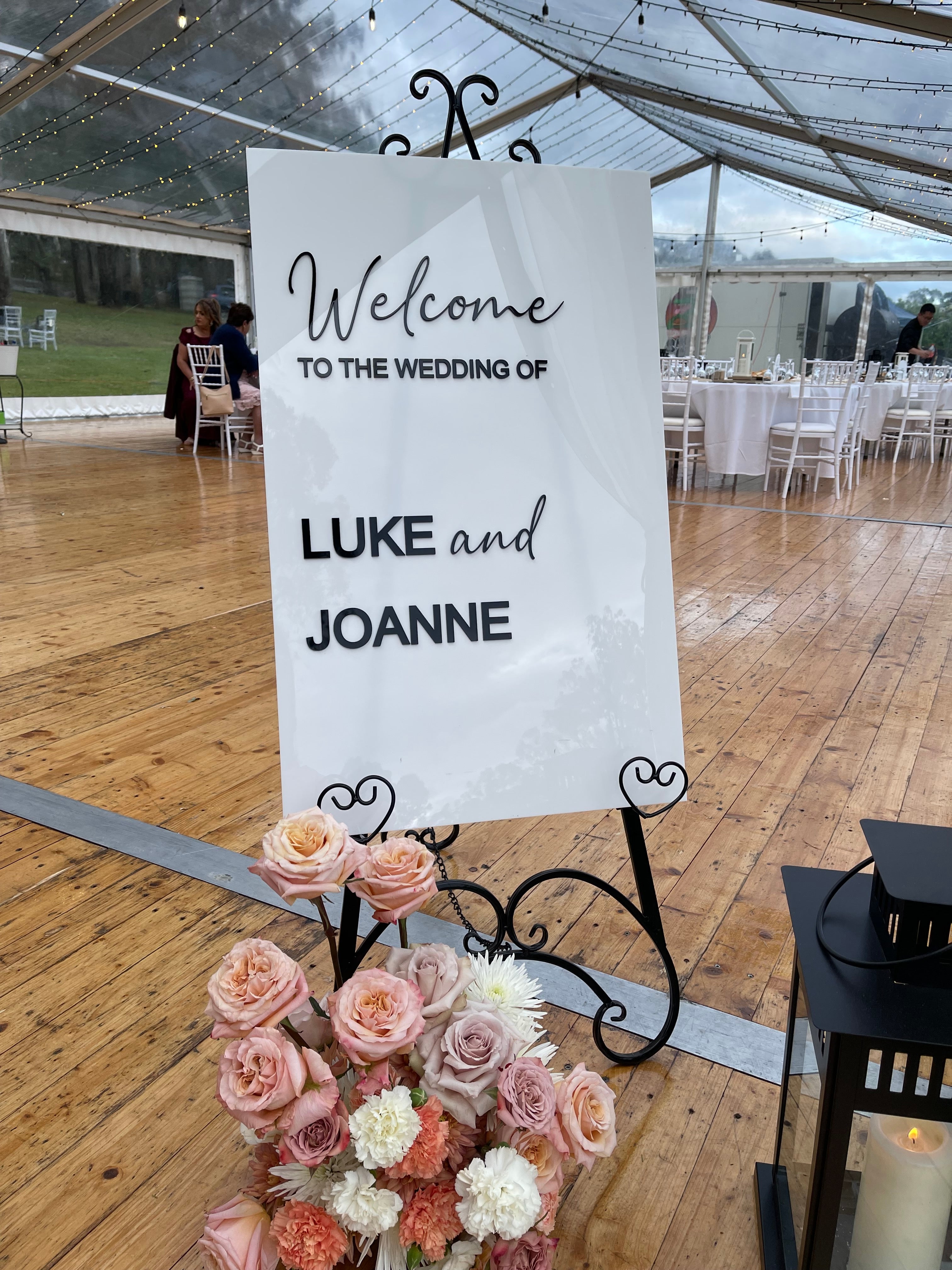 Personalised Wedding/Engagement Signs | Magic Signworx
